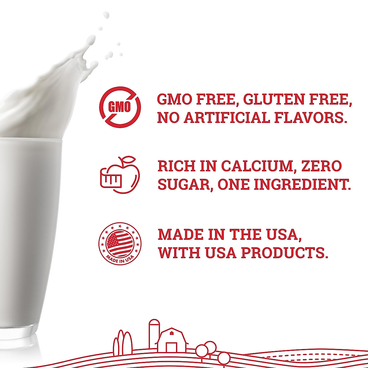 Hoosier Hill Farm All American Dairy Whole Milk Powder 1 lb