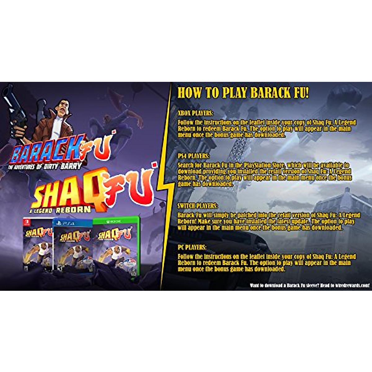Shaq Fu: A Legend Reborn Xbox1 (Xbox One)
