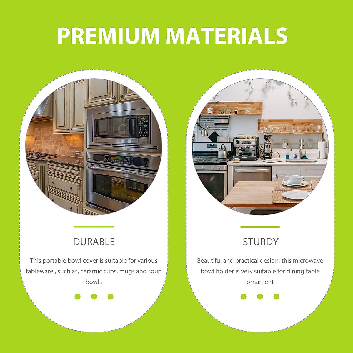 Luxshiny Kitchen Mittens 2pcs Microwave Bowl Hugger Hot Bowl Holder Oven Plate Huggers Potholders Hot Pads Trivets Mat Food Warmer for Soup Bowl Cozy Bowl Kitchen Pots