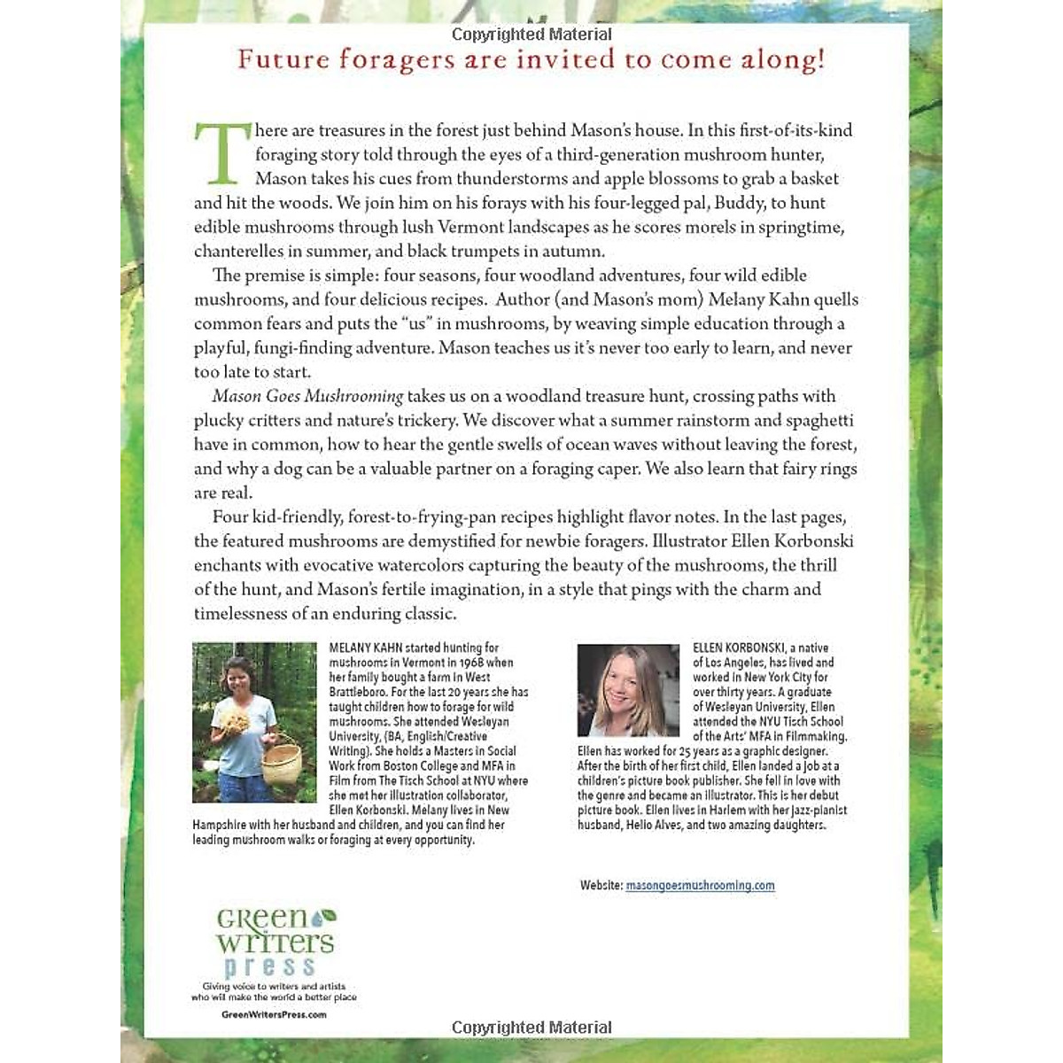 Mason Goes Mushrooming