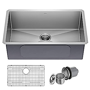 Kraus KHU100-30 Kitchen Sink, 30 Inch, Stainless Steel