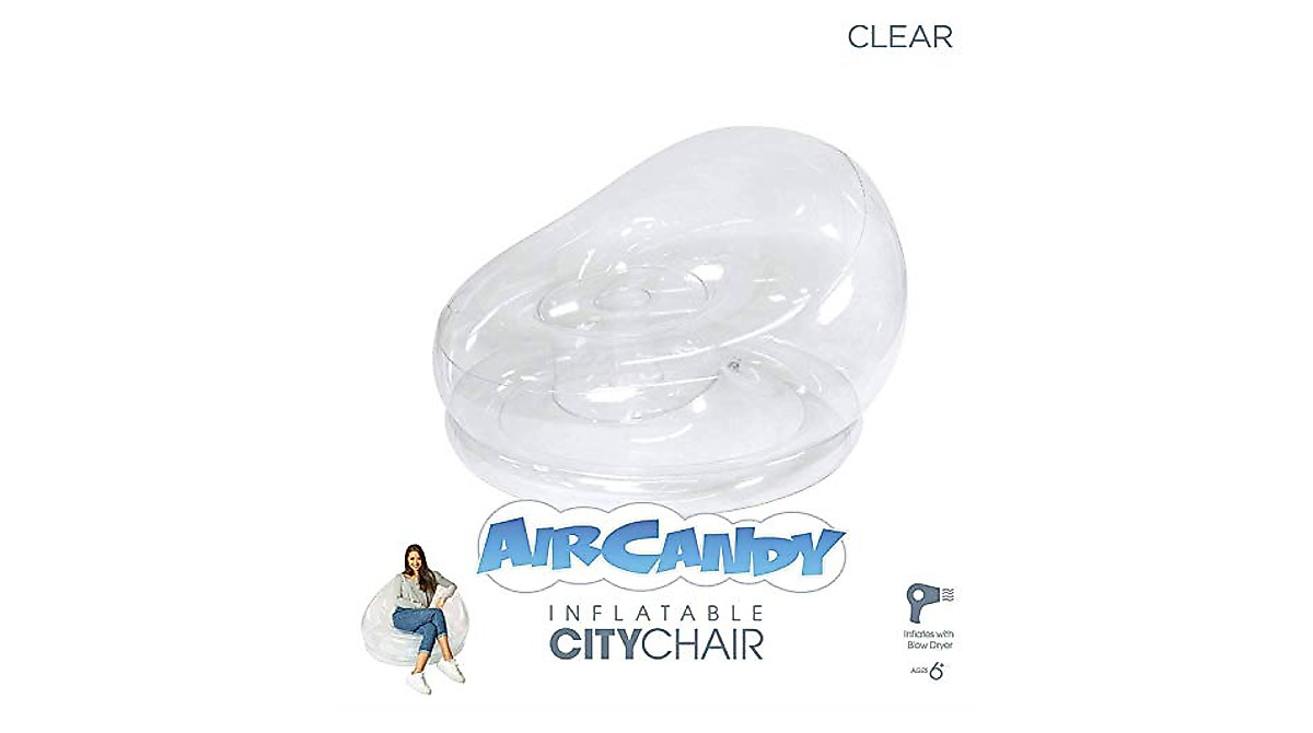 Air Candy Inflatable City Chairs for Indoor & Outdoor Fun
