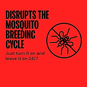 DynaTrap DT2030-GRSR 1 Acre Mosquito & Flying Insect Outdoor Trap and Killer – Kills Mosquitoes, Flies, Wasps, Gnats, & Other Flying Insects - Bug Zapper Alternative – Green