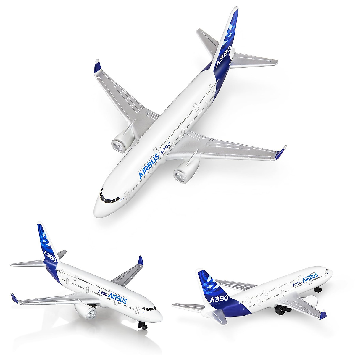 Sky Trek Model Airplanes Airbus A380 Airplane Airlines Plane Aircraft Model for Display Collection and Gifts