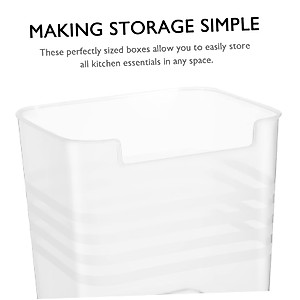 FUNOMOCYA 2pcs Storage Rack Mini Fridge Freezer Organizer Bins Snack Organizer Food Containers Fridge Side Door Storage Containers Clear Storage Containers Plastic Condiment Refrigerator