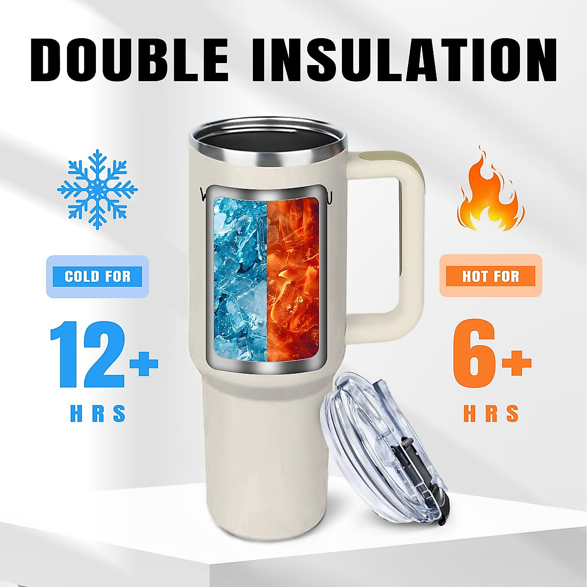 Get Well Soon Gifts for Women & Men, Get Well Soon Tumbler 40oz, After/Post Surgery Recovery Gift for Chemo Patients Cup, Feel Better Gifts - Well At Least You Don't Have To Wear A Cone