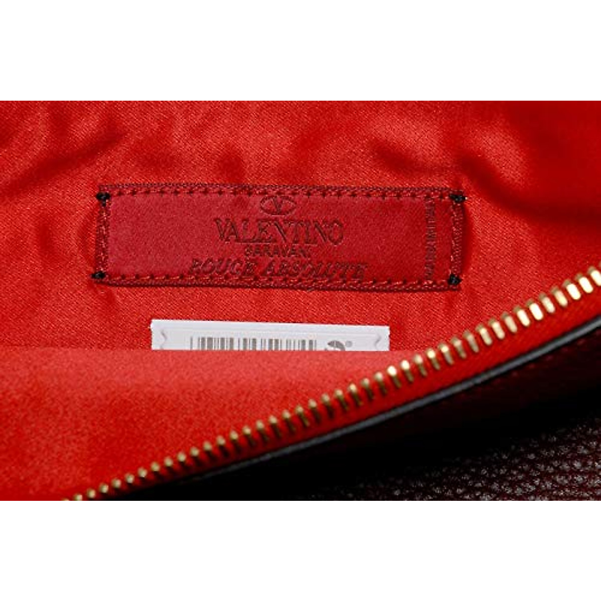 Valentino 100% Leather Multi-Color Women's Rockstud Clutch Bag