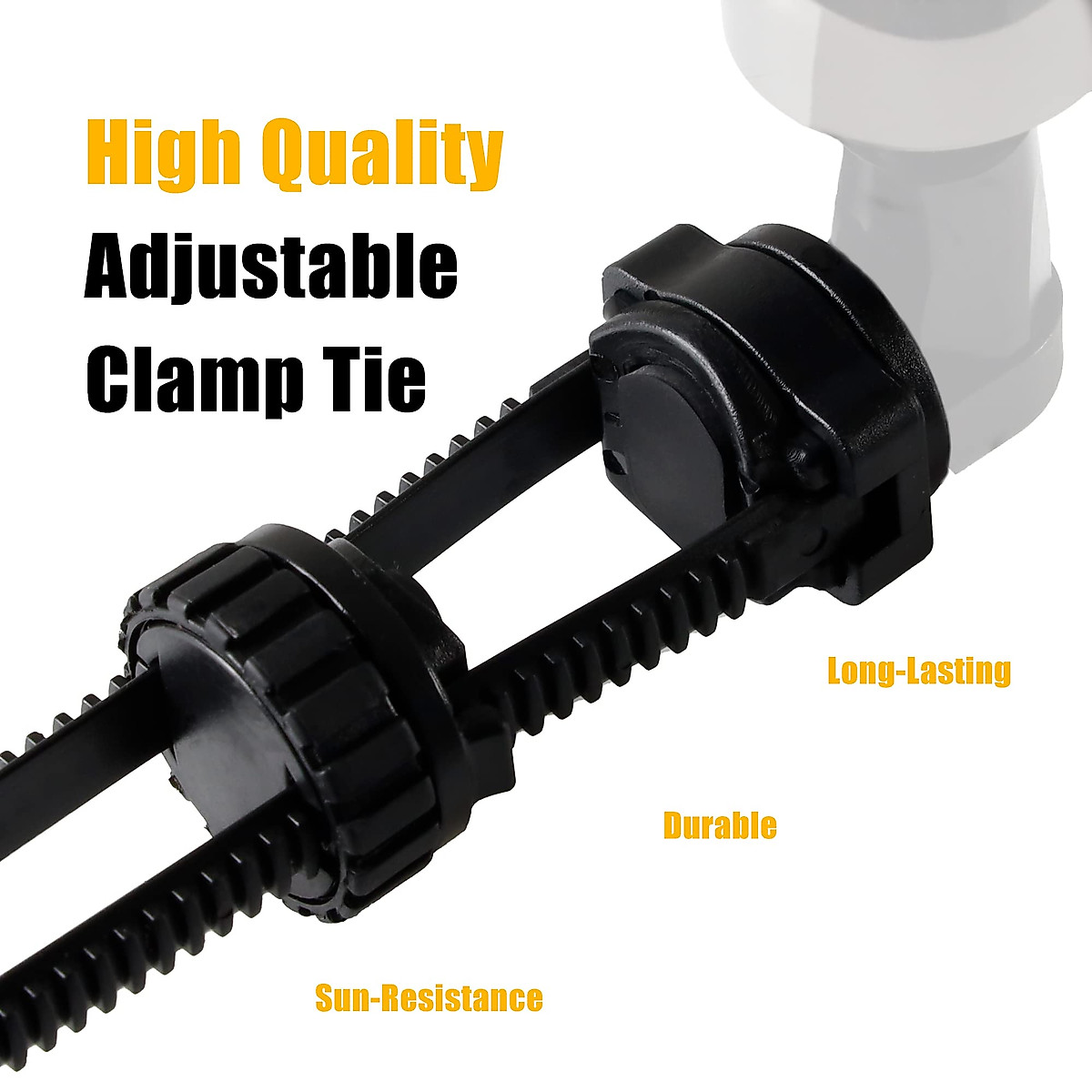 CyclingDeal Adjustable Clamp Tie Bike Bell Bicycle Horn 360 Degree Rotatable Bracket Universal Fit Design– Ideal for Road MTB Hybrid and E-Bikes - Loud Clear Crisp Sound