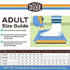 Hey Dude Men's Wally Break Stitch White Size 8| Men's Loafers | Men's Slip On Shoes | Comfortable & Light-Weight