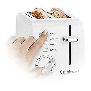 Cuisinart CPT-122 Compact 2-Slice Toaster White - Renewed
