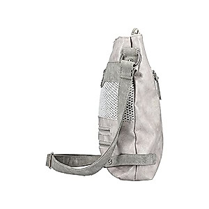 David Jones Cherish Womens Messenger Bag One Size Grey (Frost)