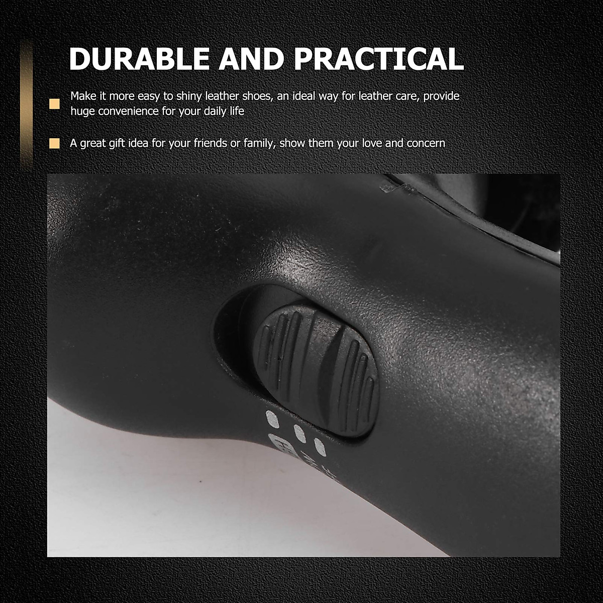 1 Set Electric Shoe Shiner Shoes Cleaning Tool Shoes Cleaning Kit Footwear Care Brush Leather Care Polisher Shoe Polisher Brush Cleaning and Polishing Tool Leather Polisher Kit