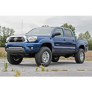 Rough Country 2" Leveling Kit for 05-23 Toyota Tacoma | Anodized Red - 744RED