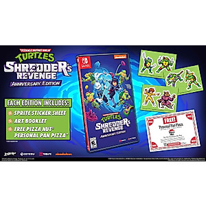 Teenage Mutant Ninja Turtles: Shredder's Revenge Anniversary Edition (includes Dimension Shellshock DLC) - Nintendo Switch