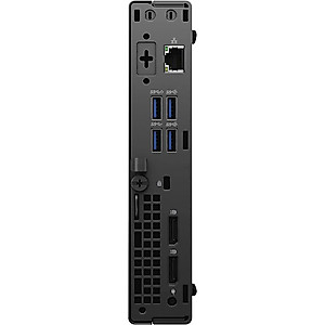 Dell OptiPlex 7080 XE MFF Mini Desktop (Intel i5-10500T 6-Core, 16GB RAM, 512GB PCIe SSD, Intel UHD, WiFi 6, Bluetooth 5.1, RJ-45, HDMI, USB 3.2, USB 3.1, Display Port, Win 11 Pro) (Renewed)