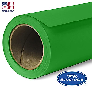 Savage Seamless Paper Photography Backdrop - #46 Tech Green (107 in x 36 ft) Made in USA