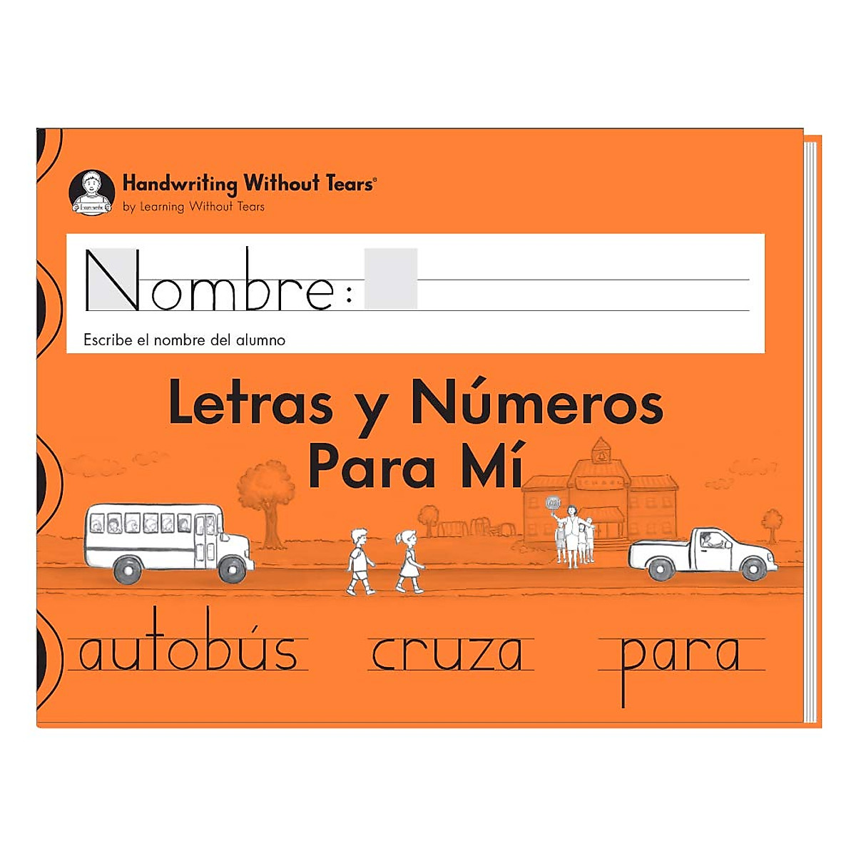 Learning Without Tears Letras y Números para Mí (Student Edition, Spanish)- Handwriting Without Tears- Kindergarten, Shapes, Letters, Numbers, Coloring- for School and Home Use