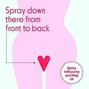 Love Wellness Intimate Skin Support I UTI Prevention and Cleanser Spray I Odor Removal & Itch Relief, Hypochlorous Acid Formula, pH-Balanced & Fragrance-Free, 4 fl oz