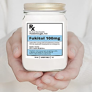 YouNique Designs Scented Candles - Funny Soy Candles for Home Scented Gifts for Women, Men, Him, Her, 8 oz, Boyfriend, Girlfriend, Coworker, Best Friends Birthday (Lavender & Vanilla)