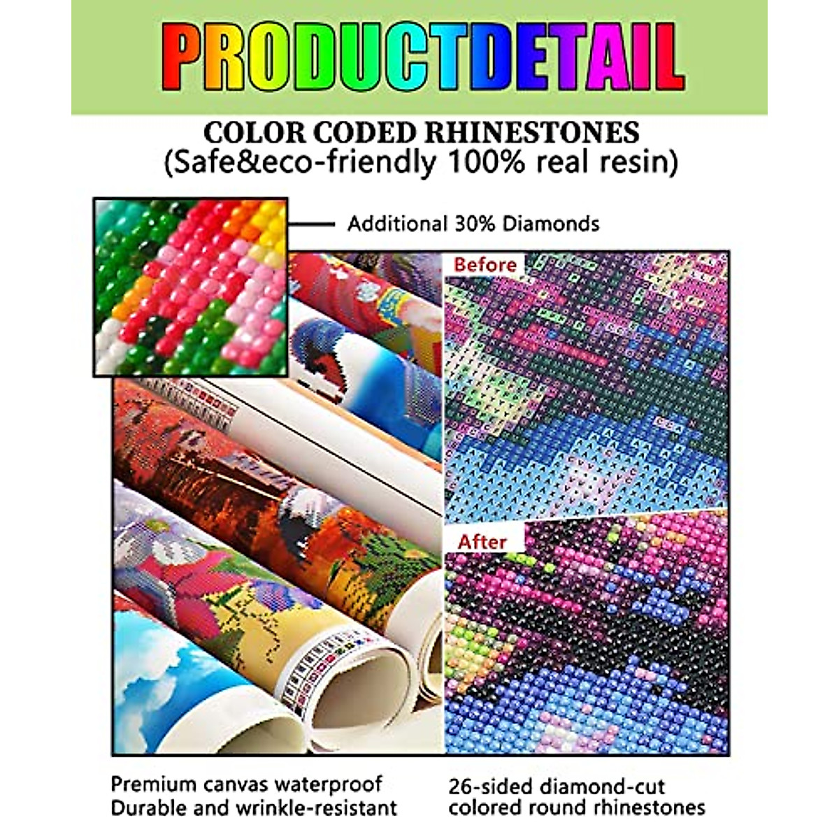 Diamond Painting Kits Sea Gazebo Palm Tree, 5D Round Diamond Crystal Gemstone Cross Stitch Diamond Painting, 12X12Inch Beginners Home Interactive Room Decor Club Decor or Gift