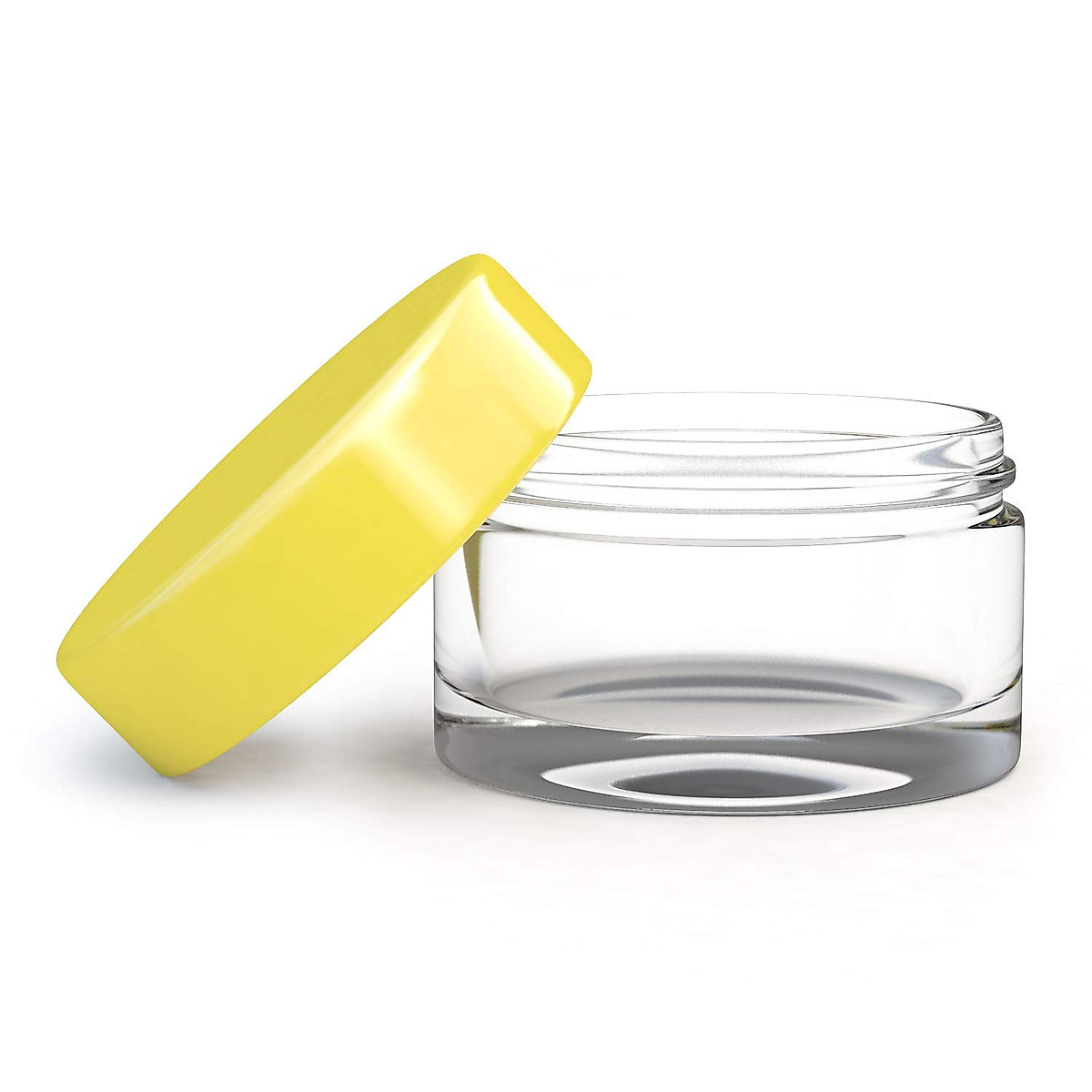 10 ml Tiny Travel Jars with Lids - Travel Cream Jars, Small Containers for Lotion, Cosmetic, Cream, Makeup Sample Containers - Mini Sugar Scrub Containers Body Butter Jars Small Travel Size Containers