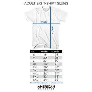 American Classics Def Leppard 1980s Heavy Hair Metal Band Rock & Roll Hysteria '88 Adult T-Shirt - Medium, White