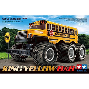 TAMIYA 1/18 King Yellow 6x6 G6-01 TAM58653 Trucks Electric KitOther