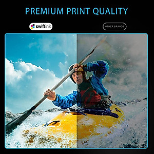 Swift Ink Remanufactured for HP 45 (51645A) Ink Cartridge (Black, Single Pack)