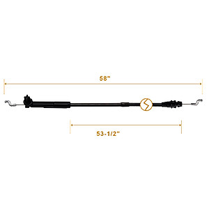 Ganivsor 104-8676 Blade Cable for Toro 22" Recycler 20013 20014 20017 20018 Lawn Mower Replacement