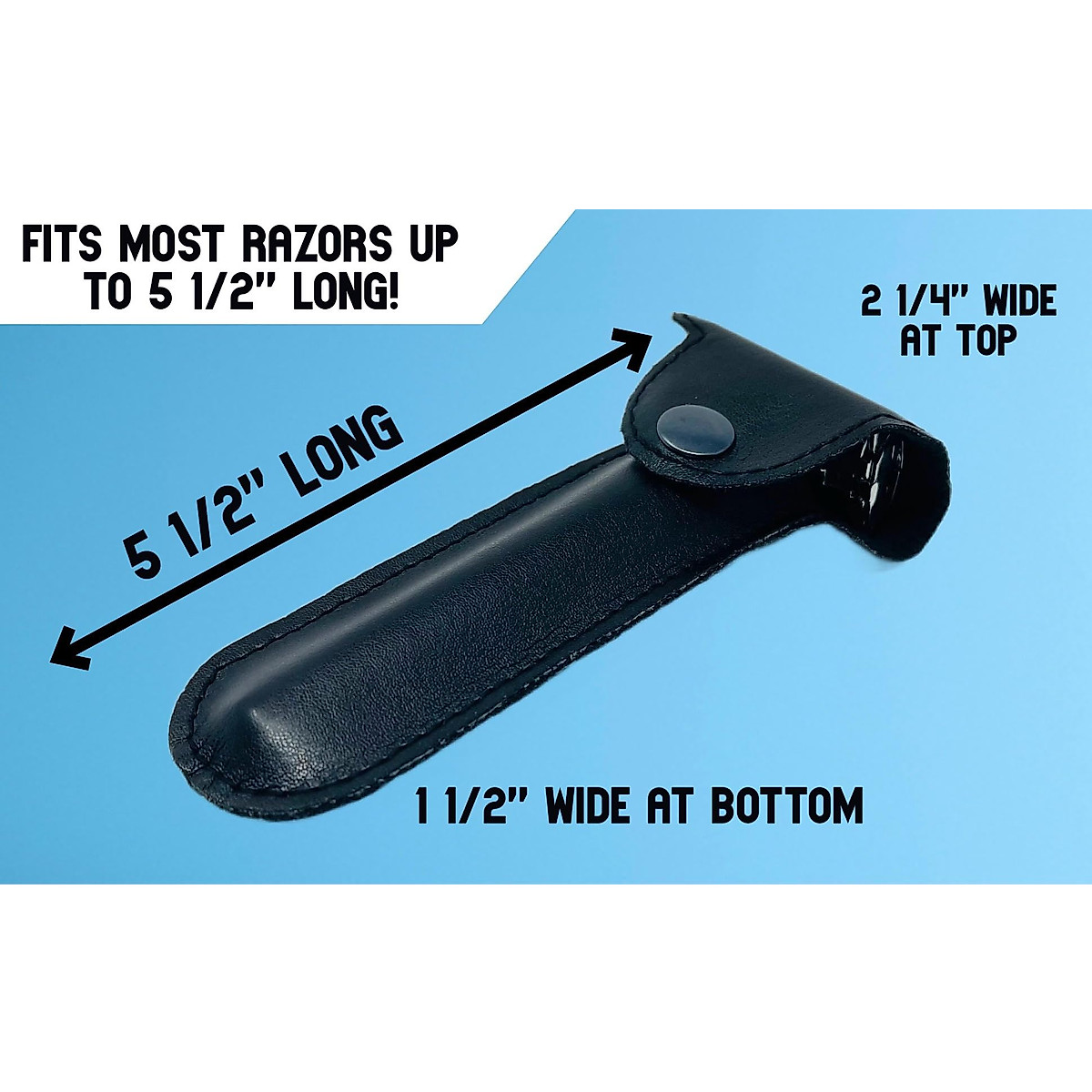 G.B.S Double Edge Safety Razor Protective Case and Travel Case