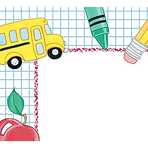 Great Papers! School Stuff Letterhead, 80 Count, 8.5"x11" (2013195)