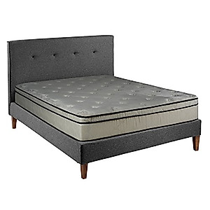 Continental Sleep Victoria King Mattress With 11" Euro Top Orthopedic Mattress- Cozy Teddy Bear Fabric