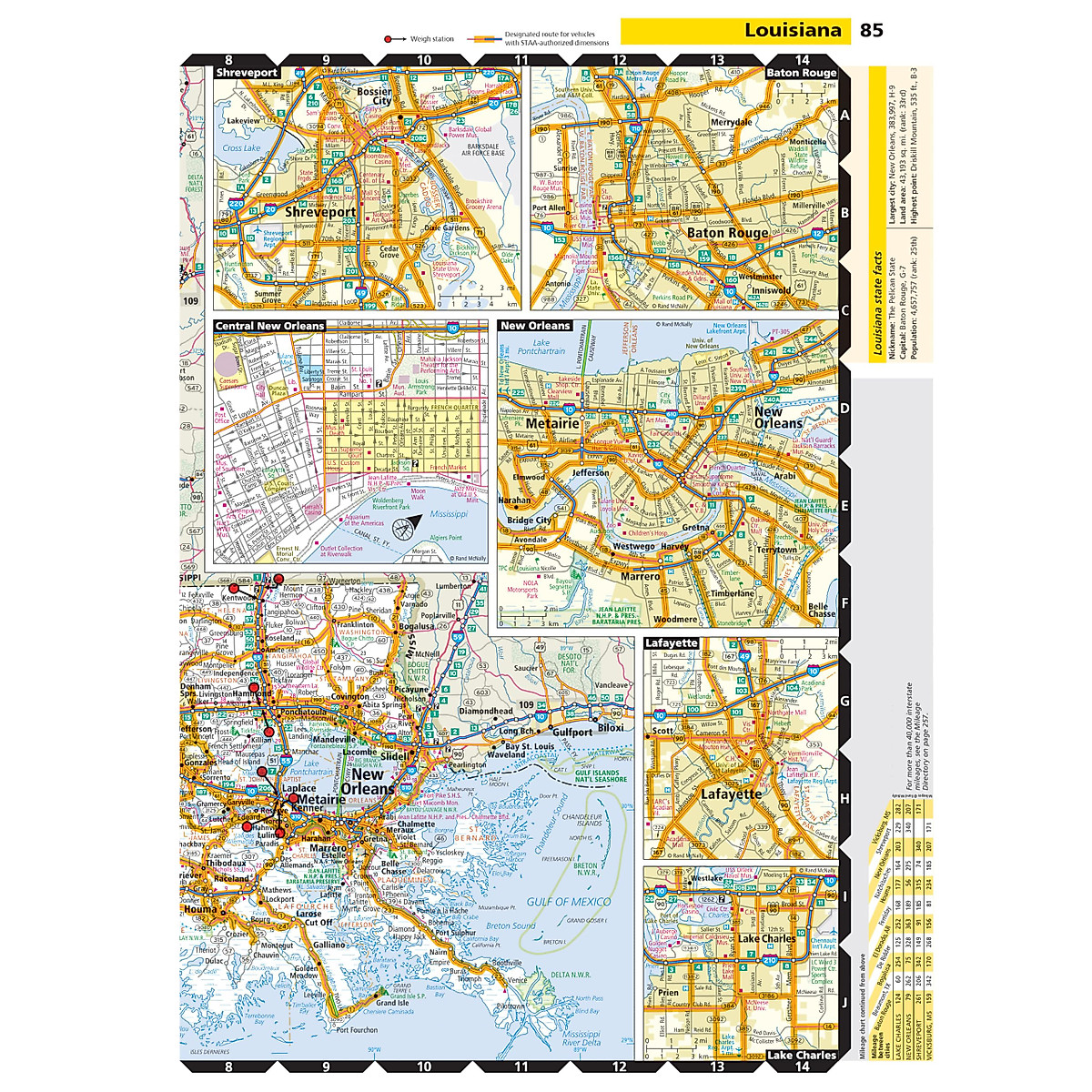 Rand McNally Large Scale Motor Carriers' Road Atlas