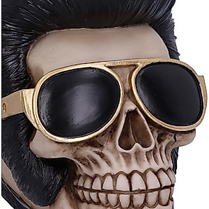 Nemesis Now Uh Huh The King Elvis Skull Figurine,17cm