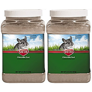 Kaytee Chinchilla Dust, 2 Pack of 2.5 Lbs
