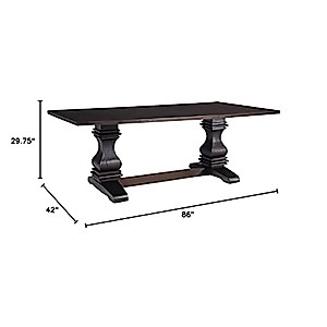Coaster Furniture Dining Table Rustic Espresso 107411
