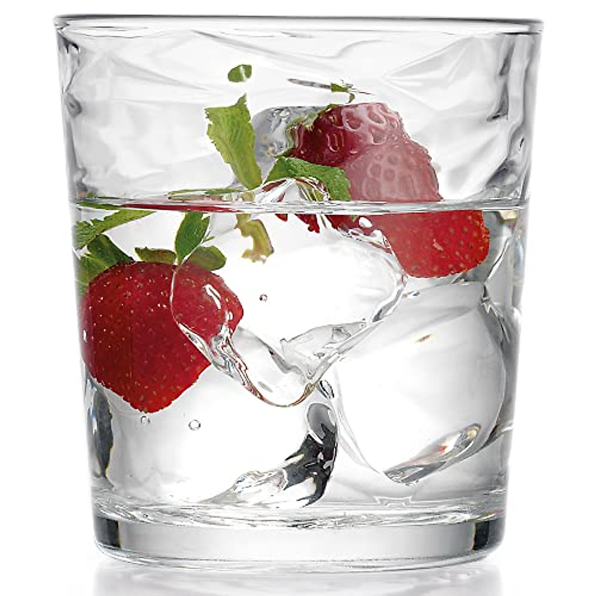 Glaver's Whiskey Glasses 13 oz. Barware Set of 4 Old Fashioned Glasses for Whisky, Scotch, Bourbon, Liquor, Juice, and Cocktails.