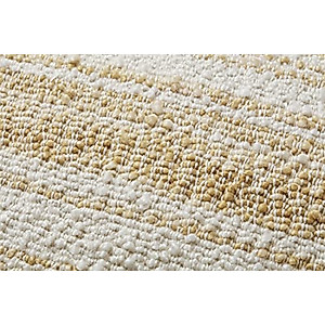 Loloi Drew PCJ0001 Throw Pillow, Gold/Ivory