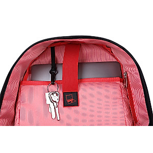 Acmebon Casual Waterproof Backpack for Girl and Boy Pure Color Bookbag for Teen Black