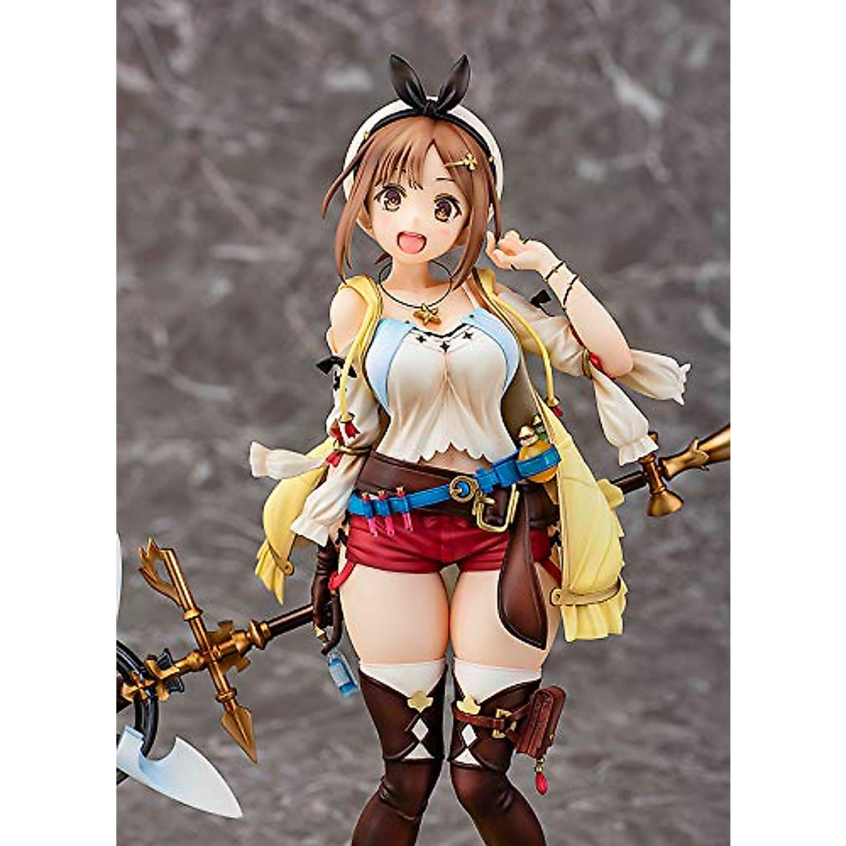 Wonderful Works Atelier Ryza: Ever Darkness & The Secret Hideout: Ryza (Reisalin Stout) 1:7 Scale PVC Figure, Multicolor