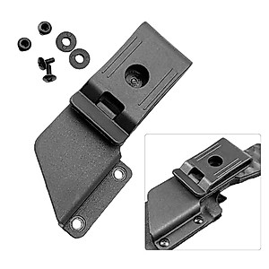 kobeIeen K Sheath Waist Clip for Making Scabbard Clip K Sheath Accessories Carry Sheath Tool with Screws