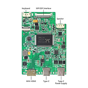VSDISPLAY 13.3inch N133HCG-G52 13.3" 1920X1080 LCD Screen Work with HD-MI Type-C LCD Controller Board