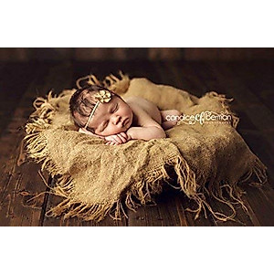 Burlap Blanket Newborn Photography Prop Baby Photo Prop Blanket