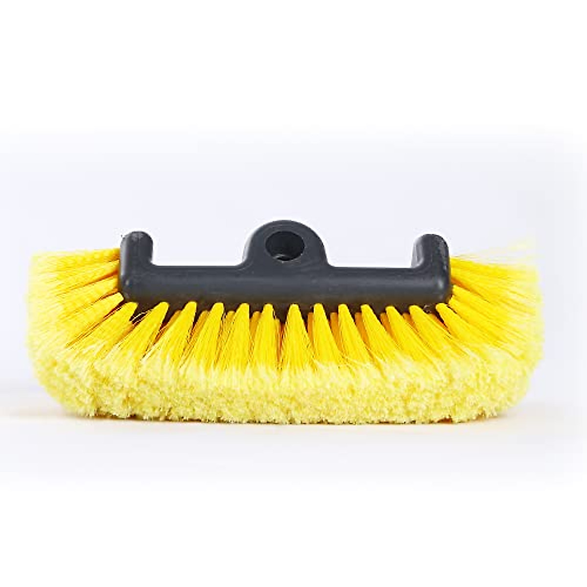 HOKLNUSE 12" Car Wash Brush Head Truck Washing Brush Siding Brush for Auto Truck Boat Camper Exterior Flow-Thru Washing Cleaning
