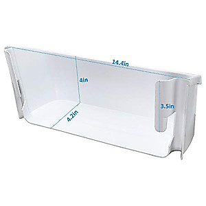 AMI PARTS 240363701 Door Bin Shelf for Frigidaire, Kenmore Refrigerator Replacement Replace-240363707, 891286, AP2116105, PS430206, EAP430206