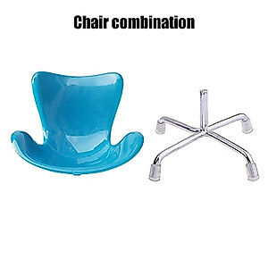 WOLEDOE Hedgehog Supplies, Pet Chair Photography Props, Small Animal Furniture for Cage Accessories - Blue