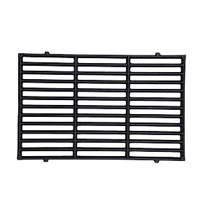 GasSaf 19.5 inch Grill Grates Replacement for Weber 7524, 7528, Genesis 300 E310 E320 E330 S310 S320 S330 EP310 EP320 EP330 Gas Grill, Set of 2 Cast Iron Cooking Grid Grates(19.5" x 12.9" x 0.5")