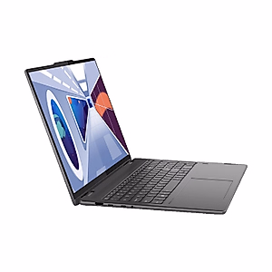 Lenovo Yoga 7 16" WUXGA IPS Touchscreen Laptop Touch Core i5-1335U 8GB LPDDR5 RAM 512GB SSD PCIe NVMe Backlit Keyboard Wi-Fi 6E Numeric Keypad Storm Grey Windows 11 Home (Renewed)