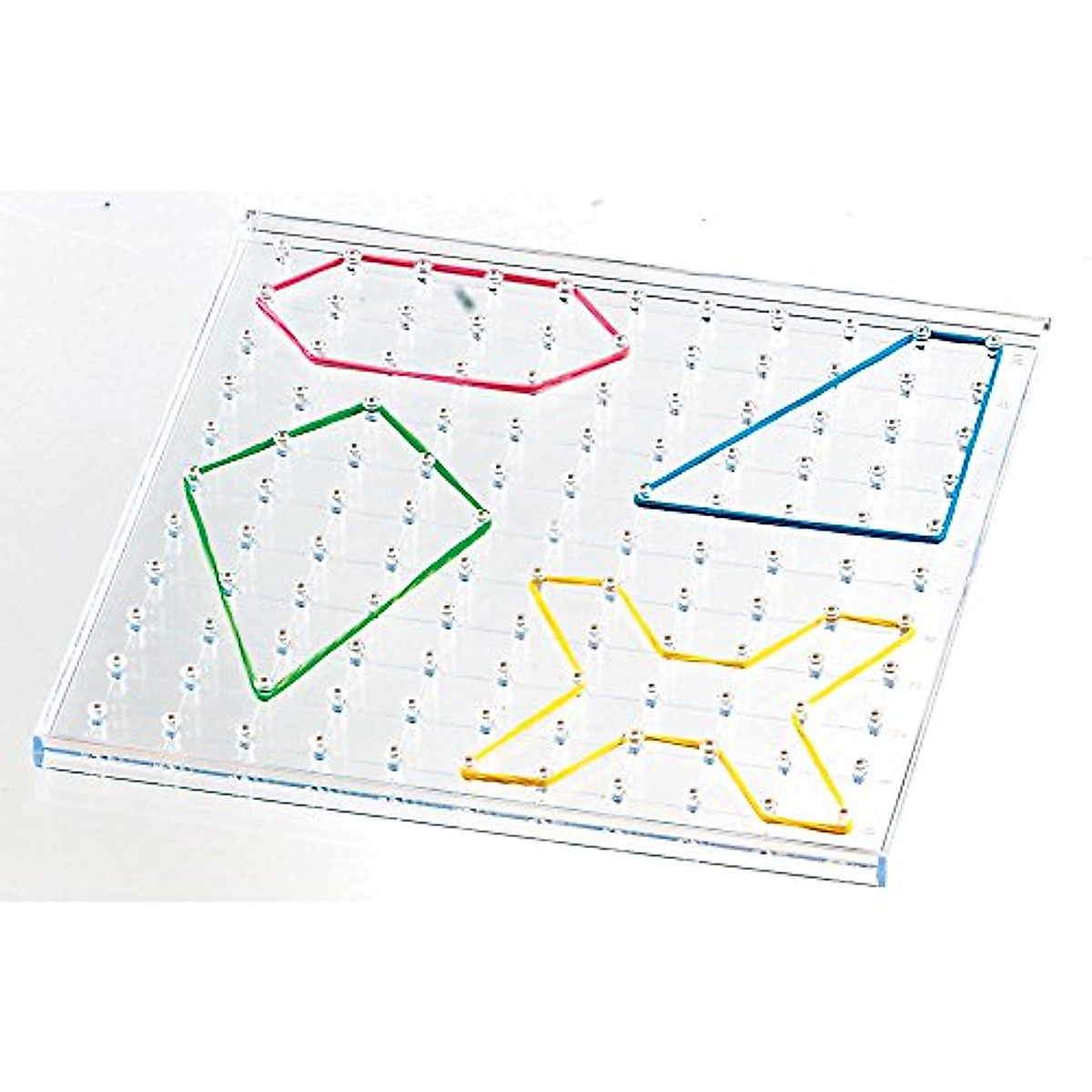 Single-Sided 11 x 11 Pin Geoboard Classroom Basics Kit