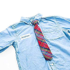 USUPERINK 10 Pack Compatible for Brother TZe-FA3 TZe FA3 TZ-FA3 TZFA3 Navy Blue on White 1/2'' 12mm x 10ft 3m Iron-on Fabric Textures Clothing Label Tape use in PT-D210 D400 D600 Label Maker